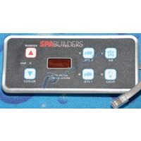 Australian Spa Parts - Spa Builders Systems Group spa topside touchpad ...